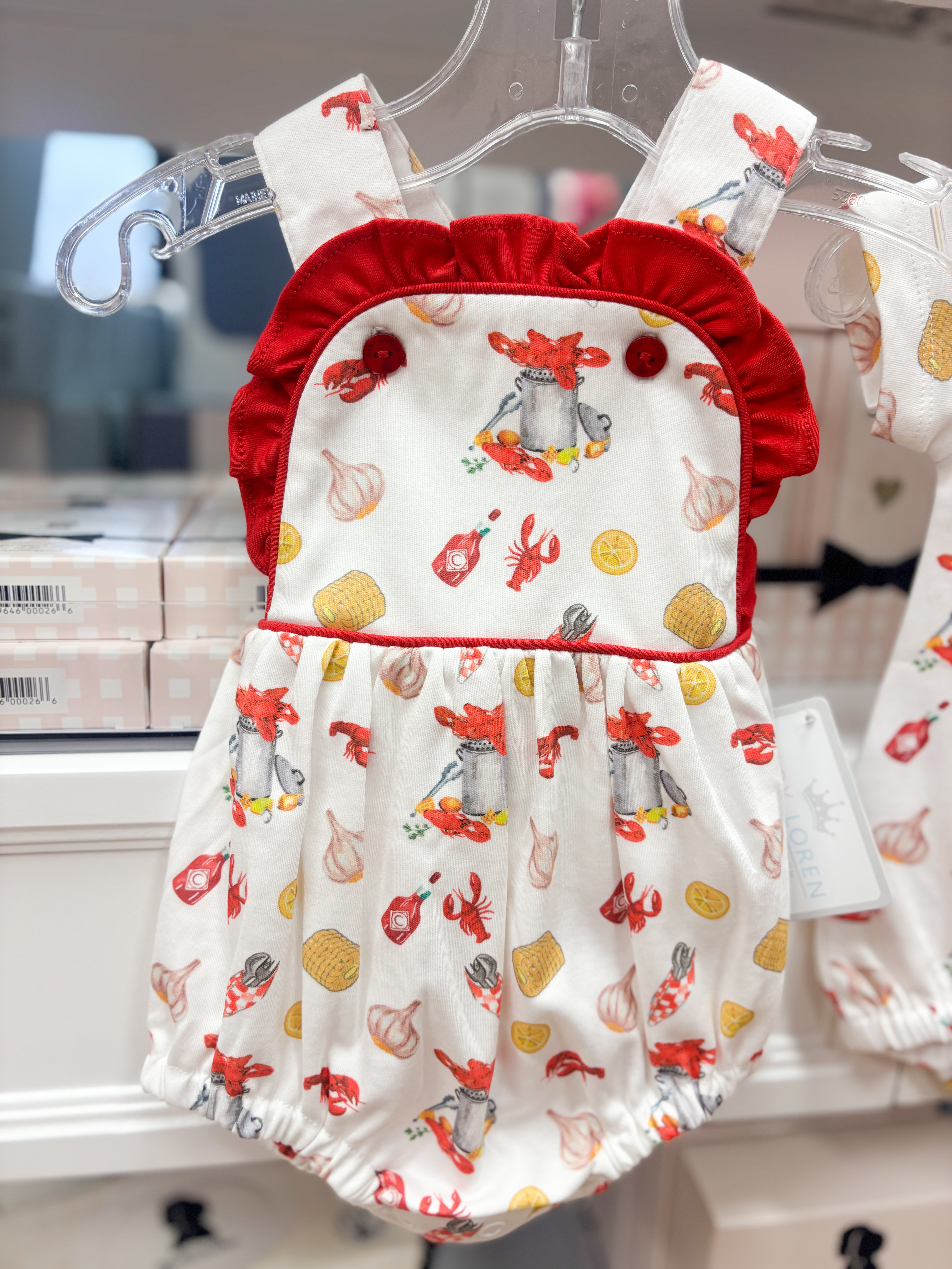 Baby Loren Lil' Cajun Ruffle Sun Bubble – Confetti Kids
