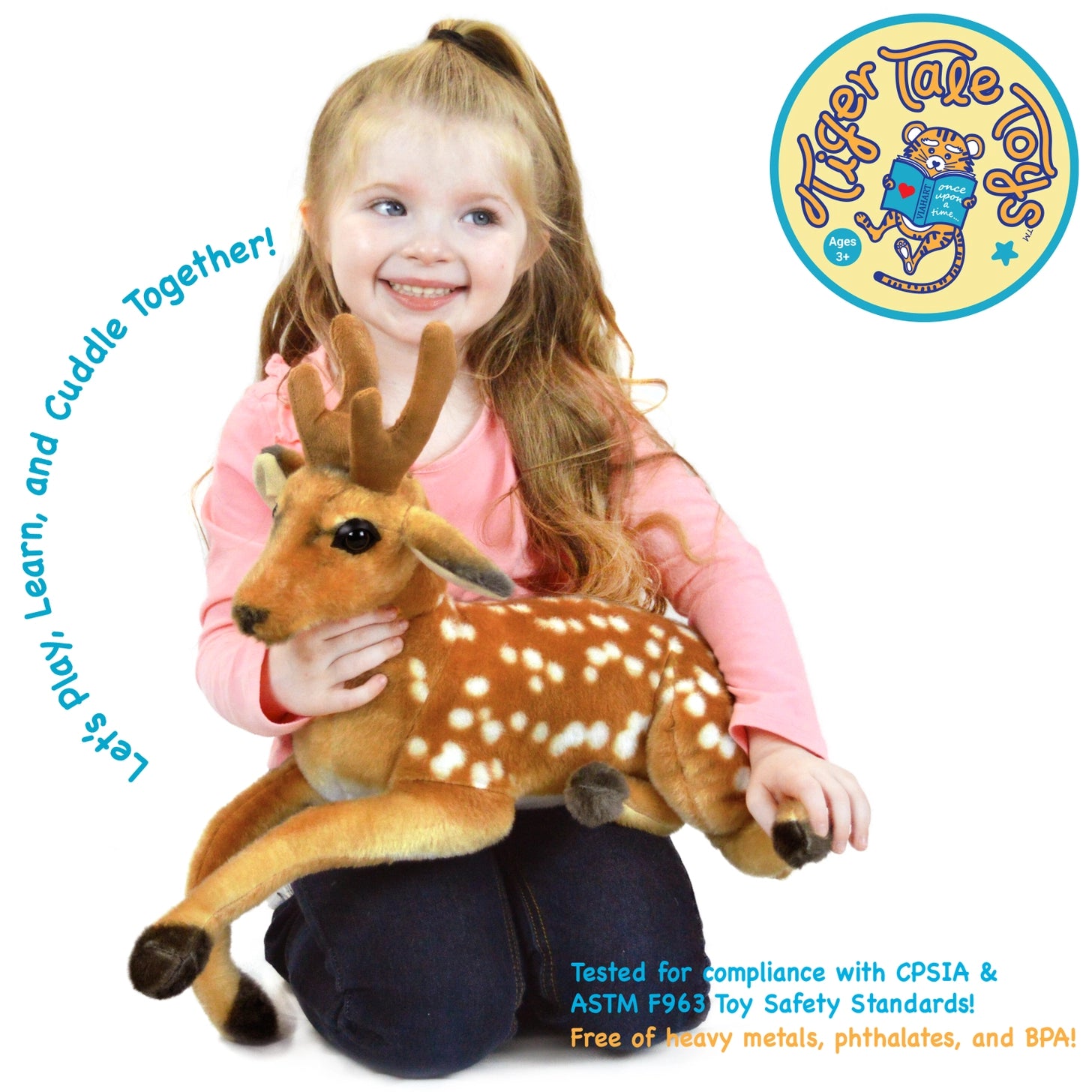 Dorbin the Deer | 21 Inch Stuffed Animal Plush – Confetti Kids