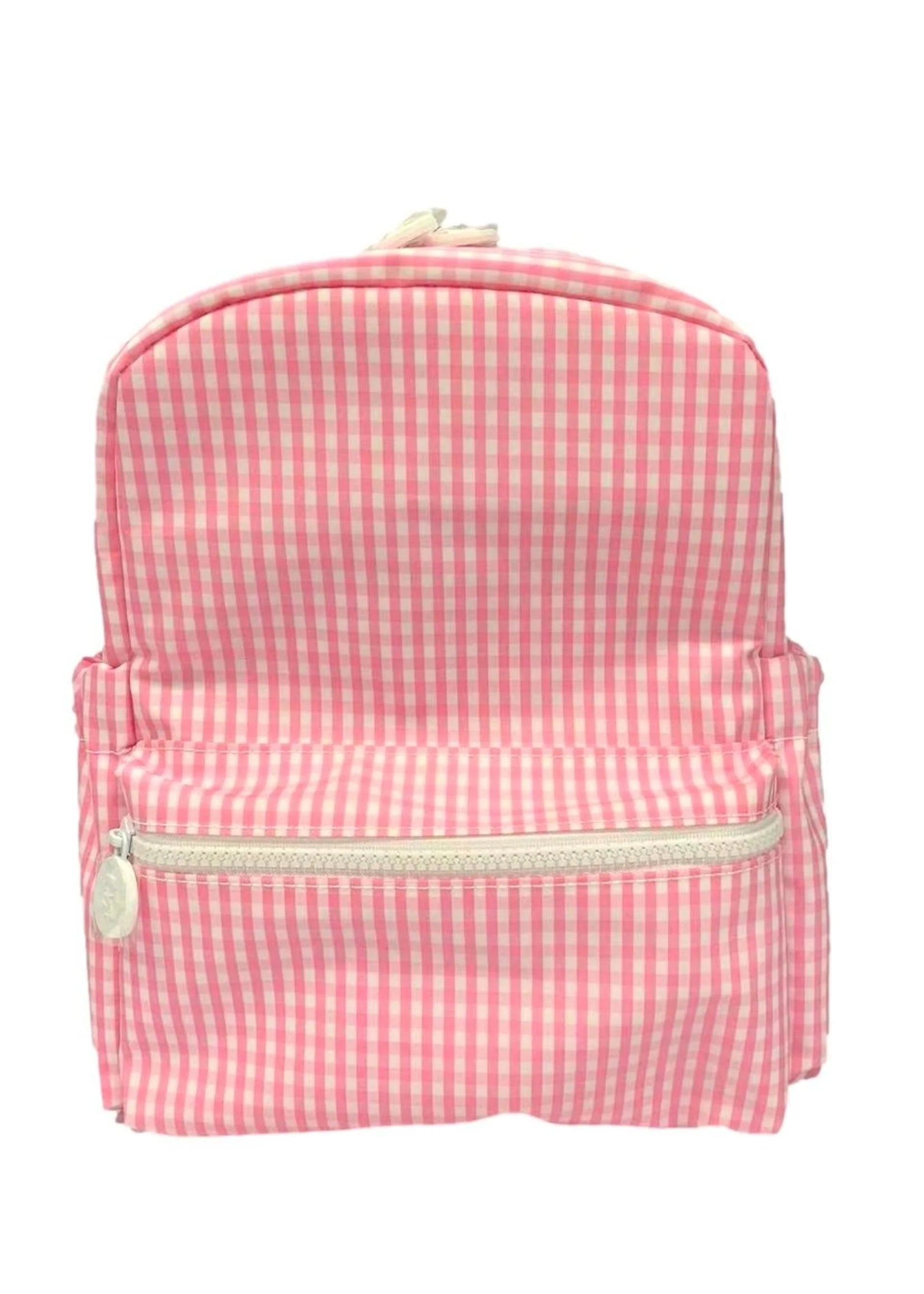 TRVL Pink Gingham Mini Backpack – Confetti Kids